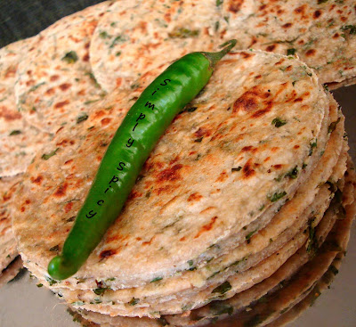 Simply Spicy: Indian bread - Paratha