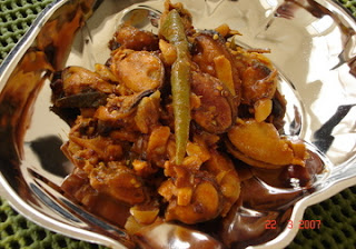 Simply Spicy: Kallumakai Pickle - Mussel Pickle