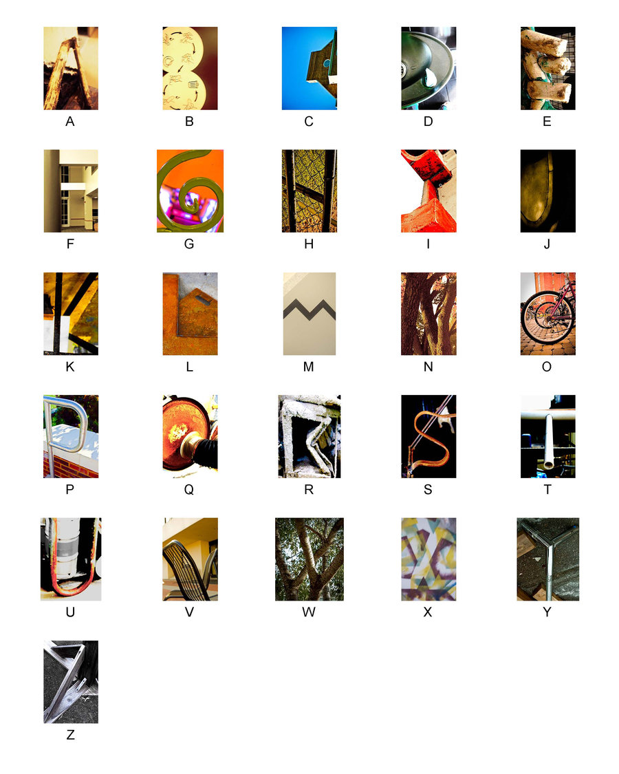 Street Photography: Creative Inspiration - Alphabet Photography