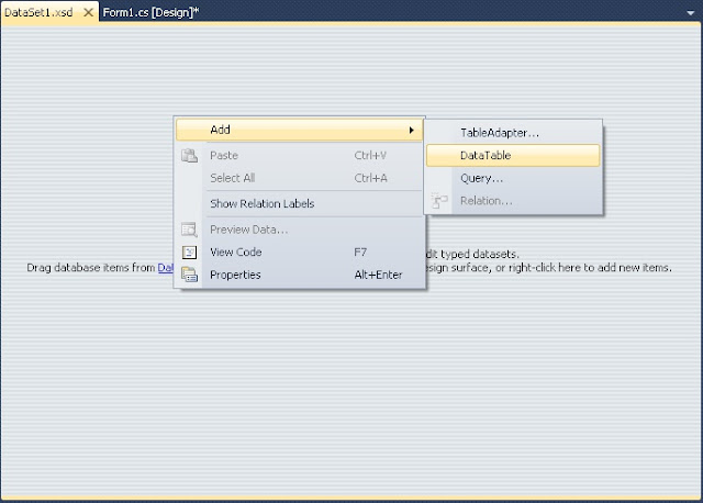 Visual Studio Journey: Easy XML Dataset Tutorial in Visual C# Express