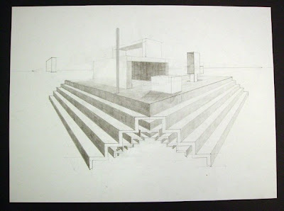 highschoolart: 2-Point Perspective High School Art