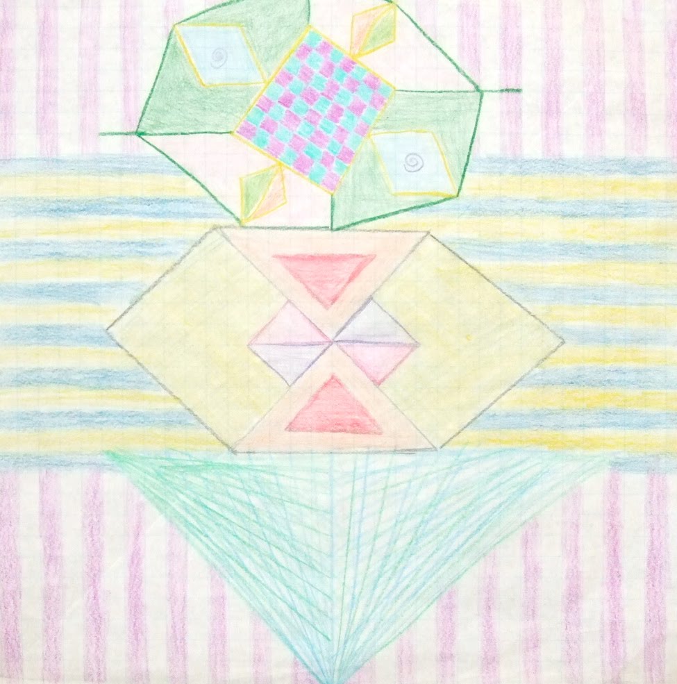 highschoolart: Symmetry Emma Kunz Graph Paper High School Art