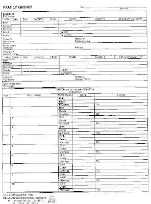 Family History Helps: Step Four: Know What A Family Group Record Is ...