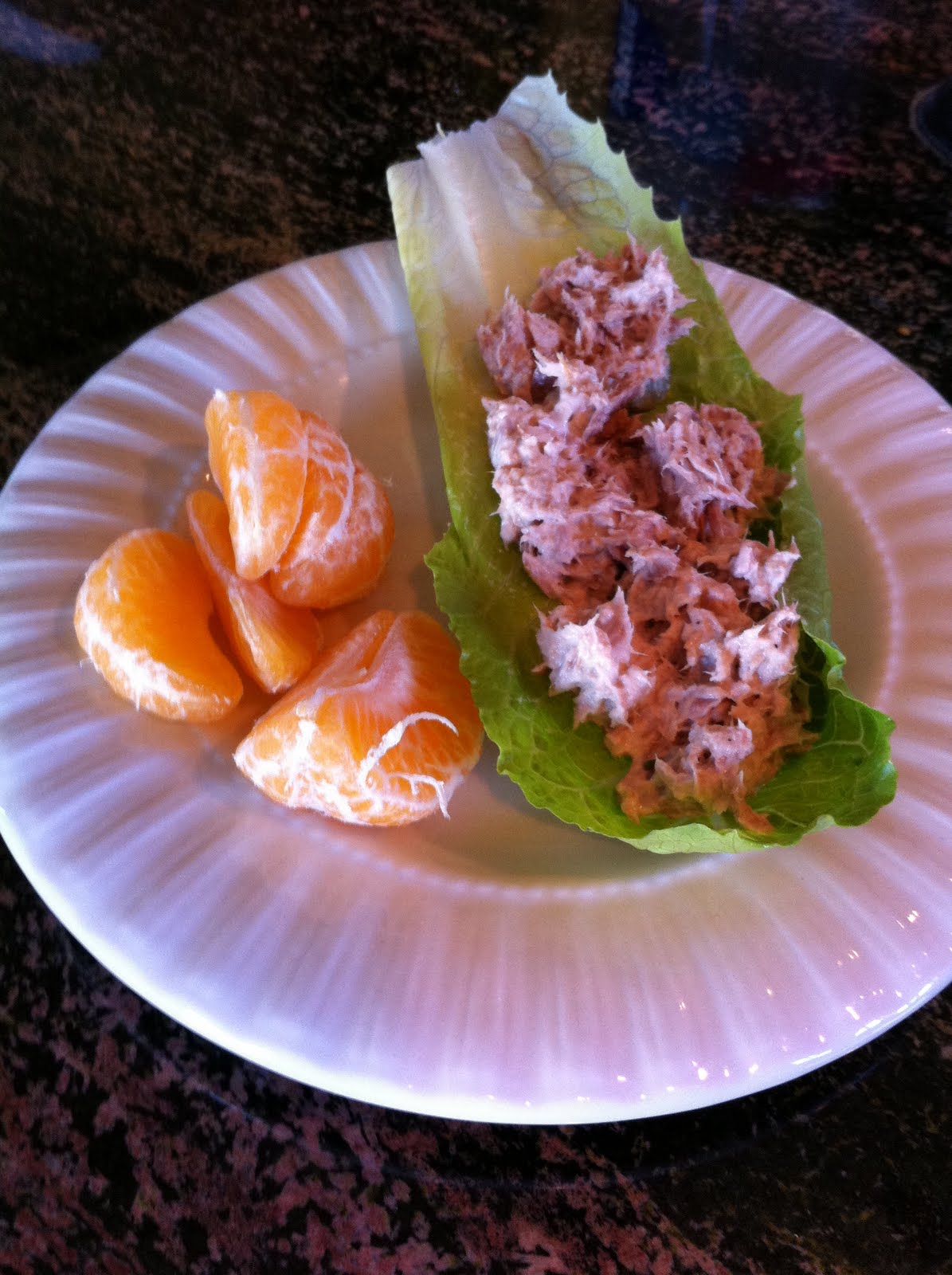 Taking The First Step: Tuna Fish Lettuce Wraps