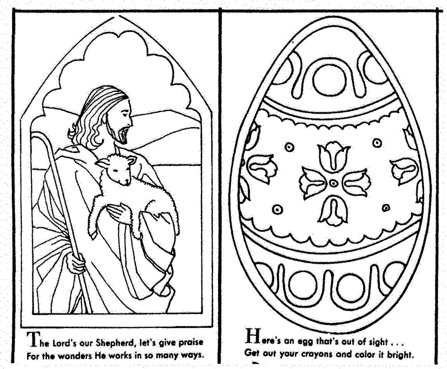 Easter Coloring Contest Poster Coloring Pages