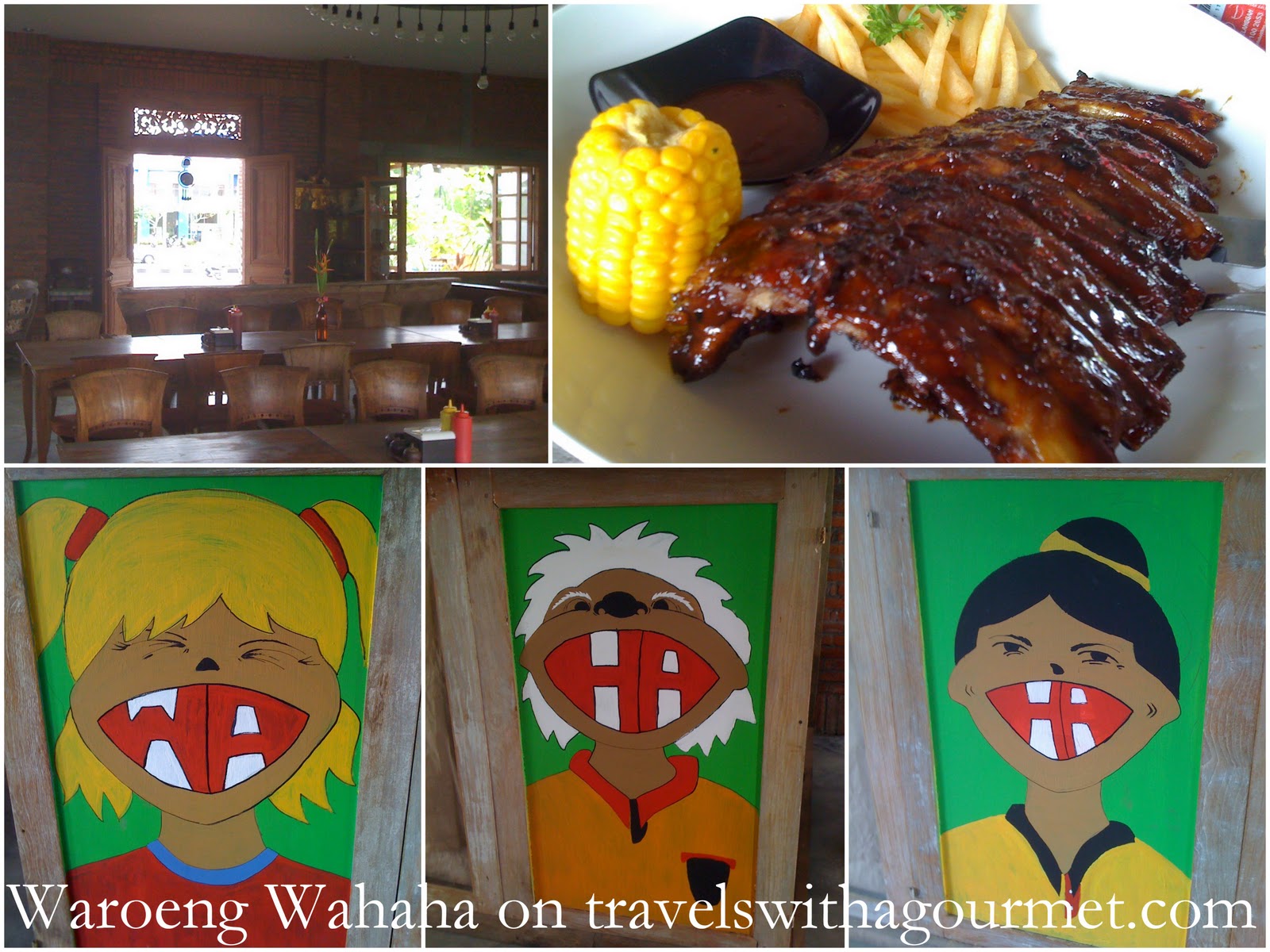 Travels with a Gourmet: WAROENG WAHAHA