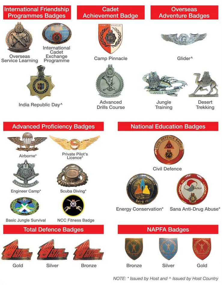 West (NCC): NCC Badges