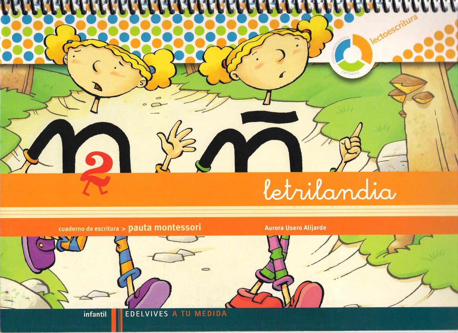 Piruleta colorines: Cuadernos letrilandia