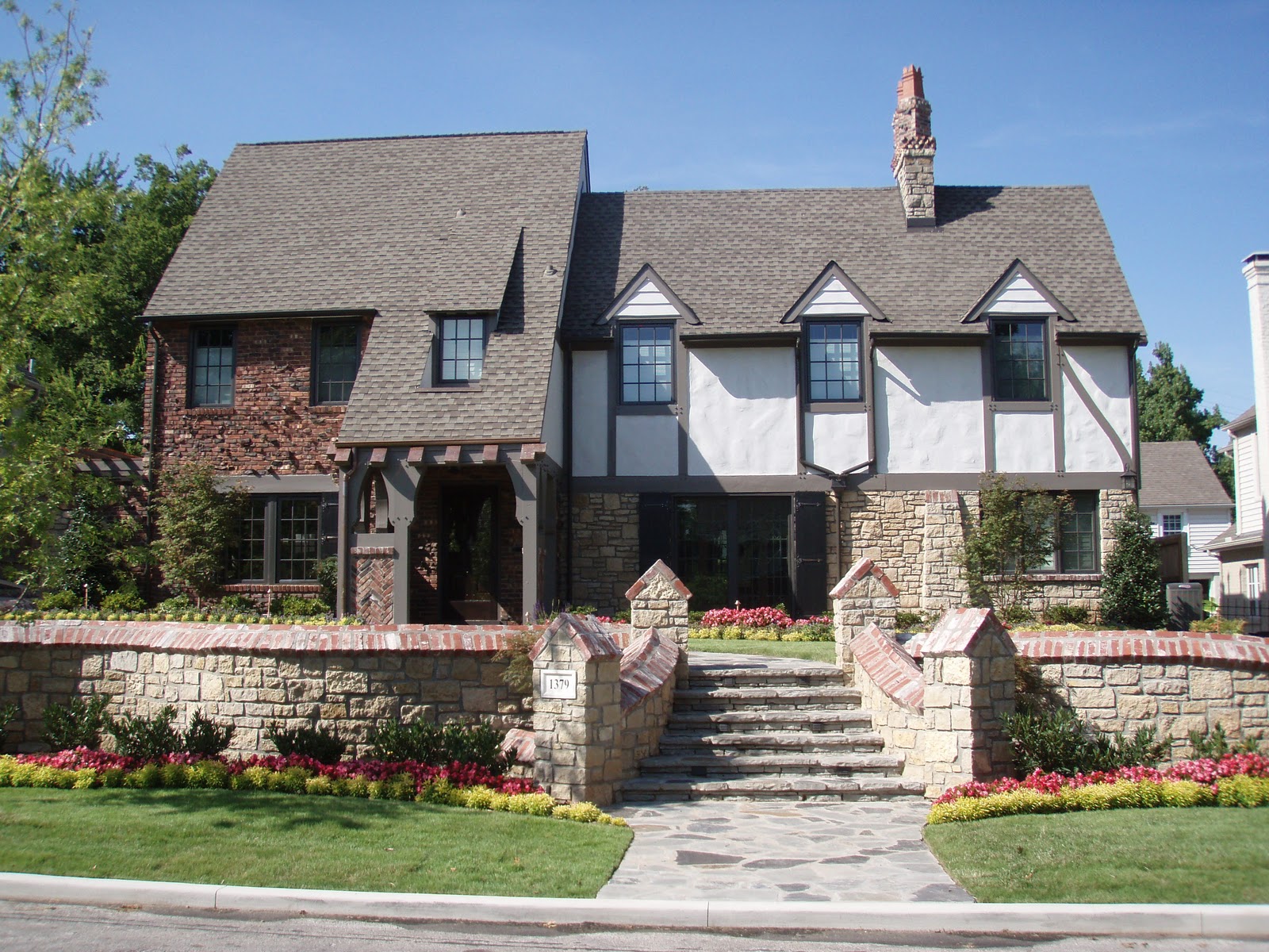 kmkirby designs: English House remodel; the front revisions to a 1927 ...