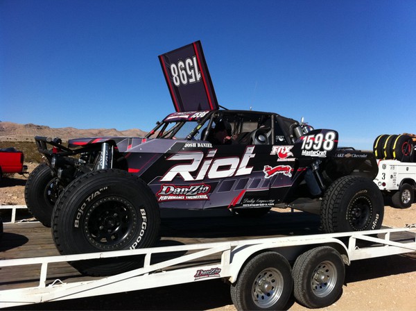 Baja Roads: Josh Daniel Danzio Class 1 New Skin Riot Racing.