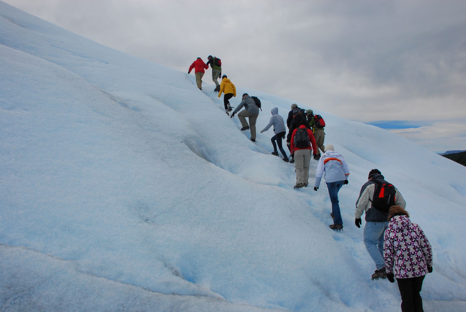 The Nomadic Pinoy: Walking on Ice
