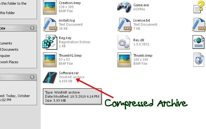 viSHNu's Personal Blog: How to make Self Extractor in Winrar