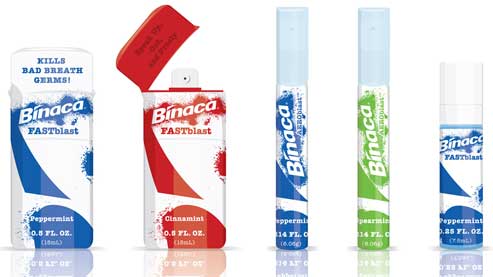 Tres Chic Shoppers: Tres Chic Sample: Binaca Spray!