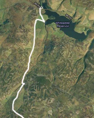 Berwickshire Walks: The Herring Road, Whiteadder Reservoir to Watch Water
