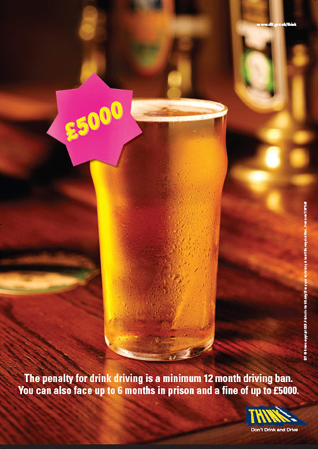 Visual Communication: Drink driving campaign