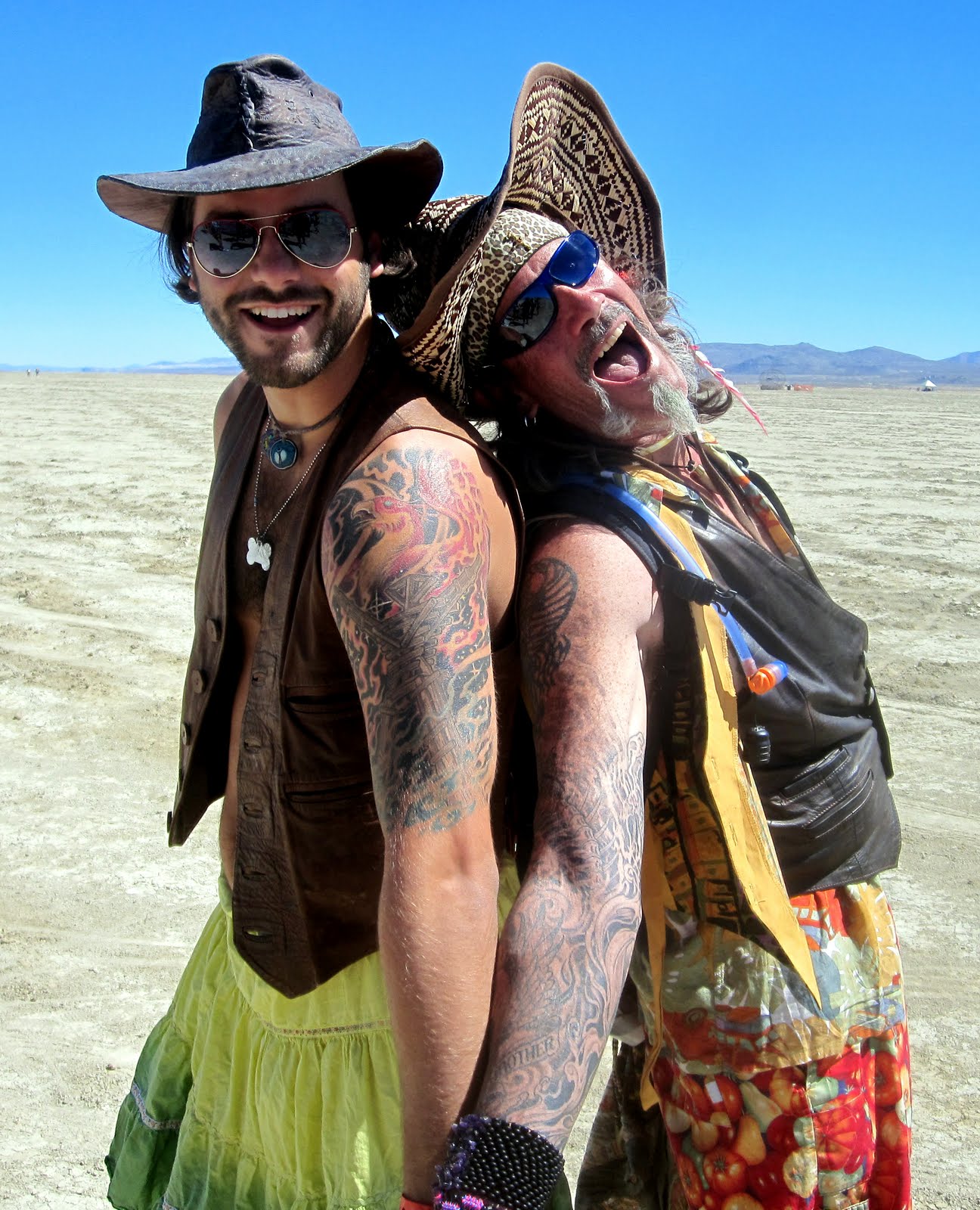 Burning Man tattoos