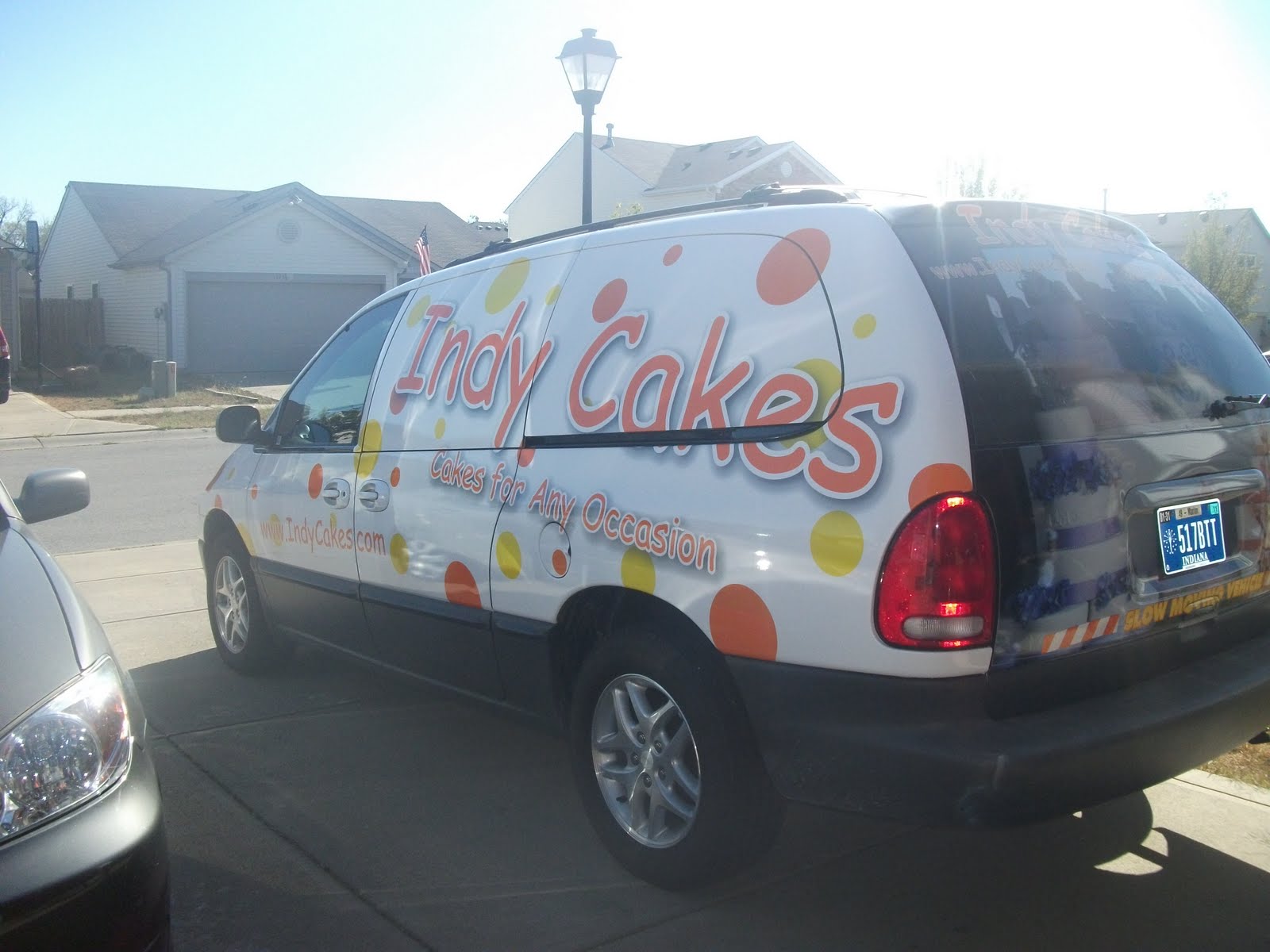 Indy Cakes: Our new delivery vehicle