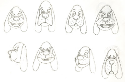 Sarah Higgs 3D Artist: dog sketches