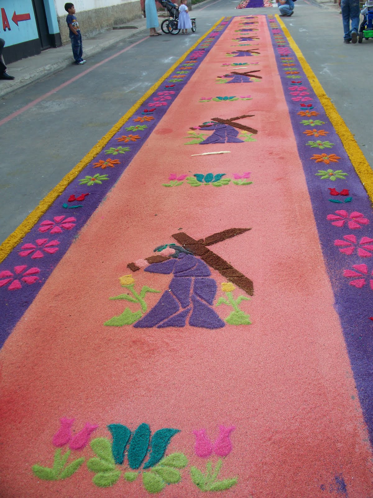 Weaver's Blog: Easter Alfombras