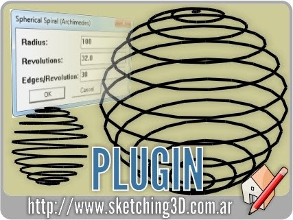 Sketching 3D Blog: Spherical Spiral (Archimedes)