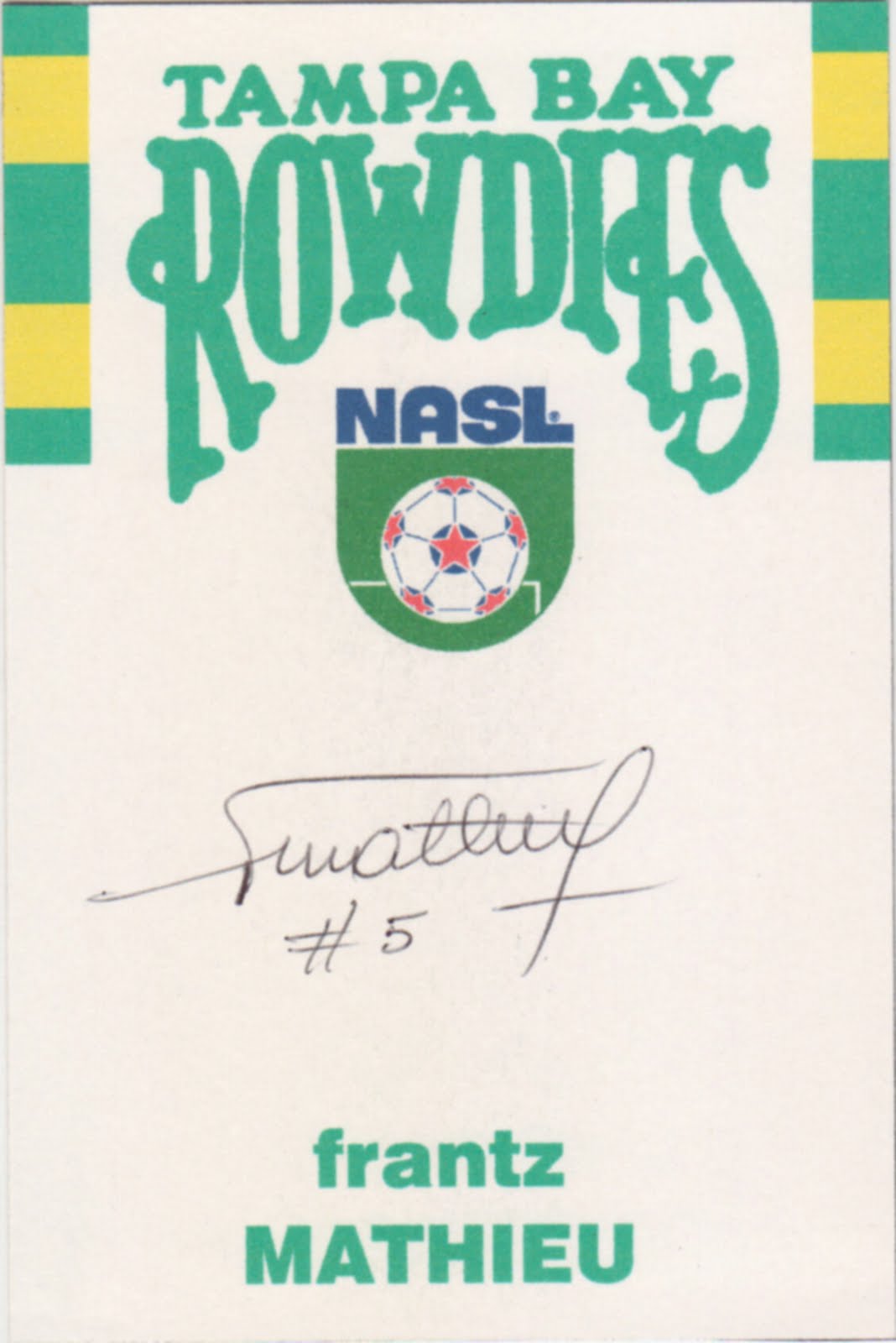 NORTH AMERICAN SOCCER LEAGUE