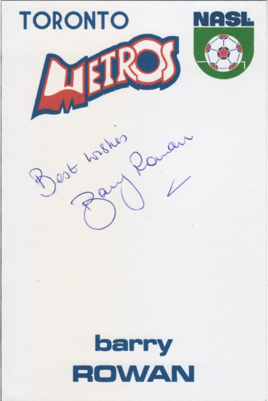 NORTH AMERICAN SOCCER LEAGUE: Toronto Metros-Croatia