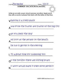 La Teacher: Acrostic poem
