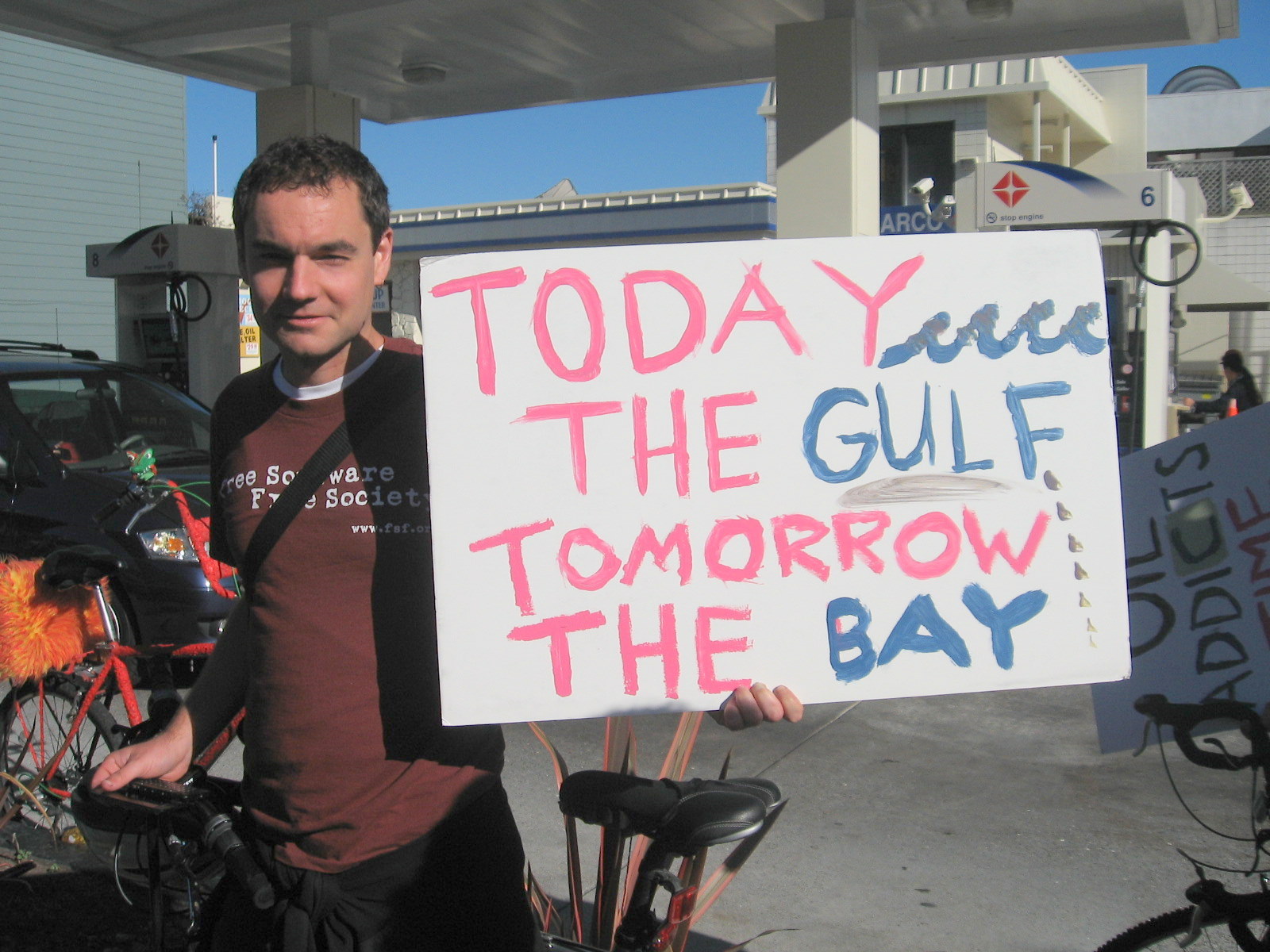 BIKE NOPA: 60 Protest BP Oil Spill, Excessive Oil Use, and Bike Lane ...