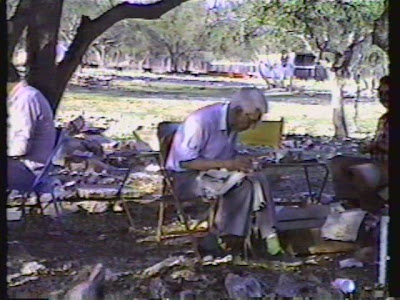 RAY HARWOOD'S JOURNAL: FLINTKNAPPERS BOB PATTEN AND JB SOLLBERGER