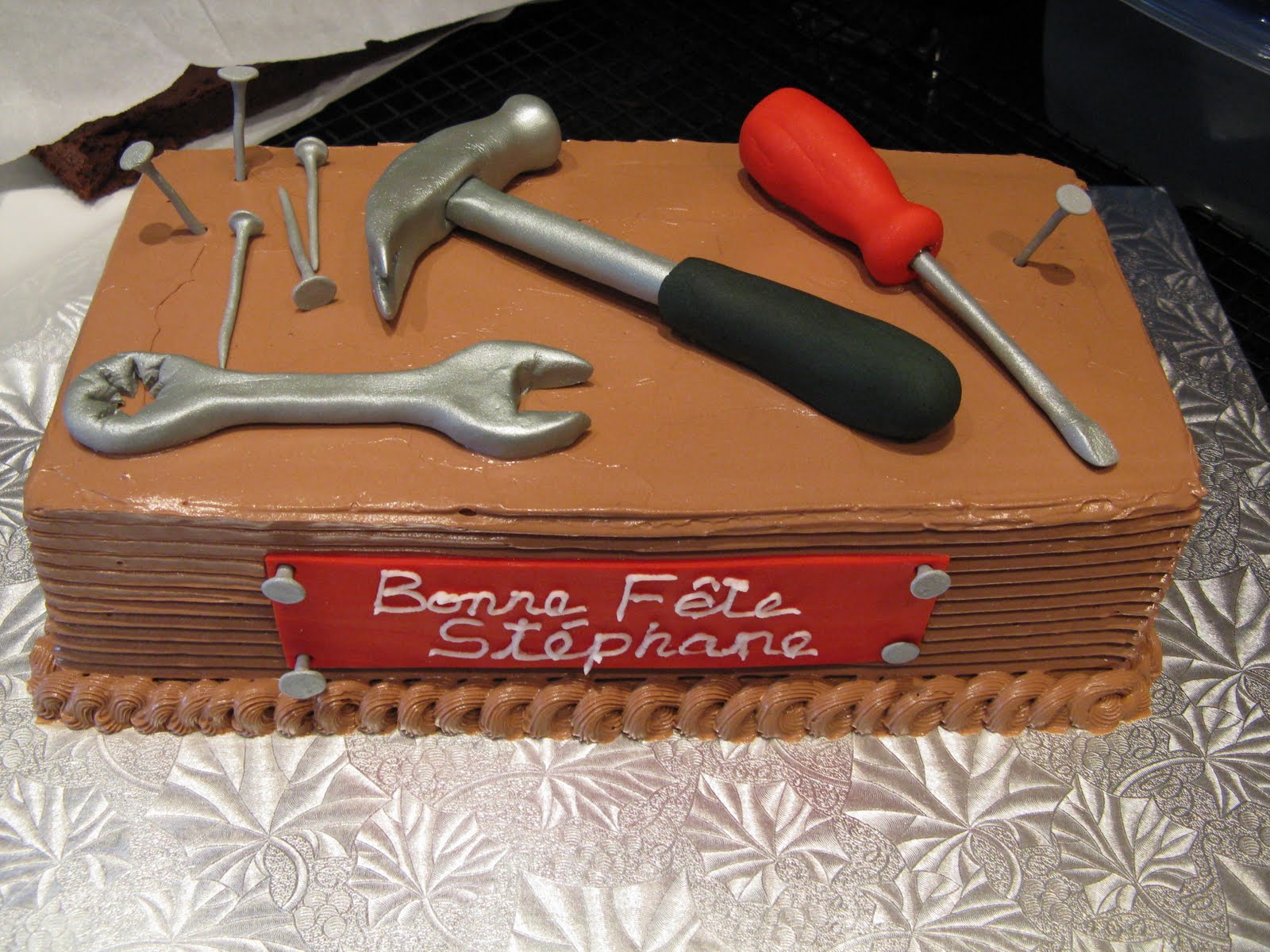 Gâteaux Design: Gâteau Outils de construction / Construction tools cake
