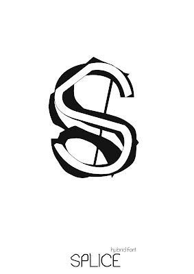 Splice | hybrid font