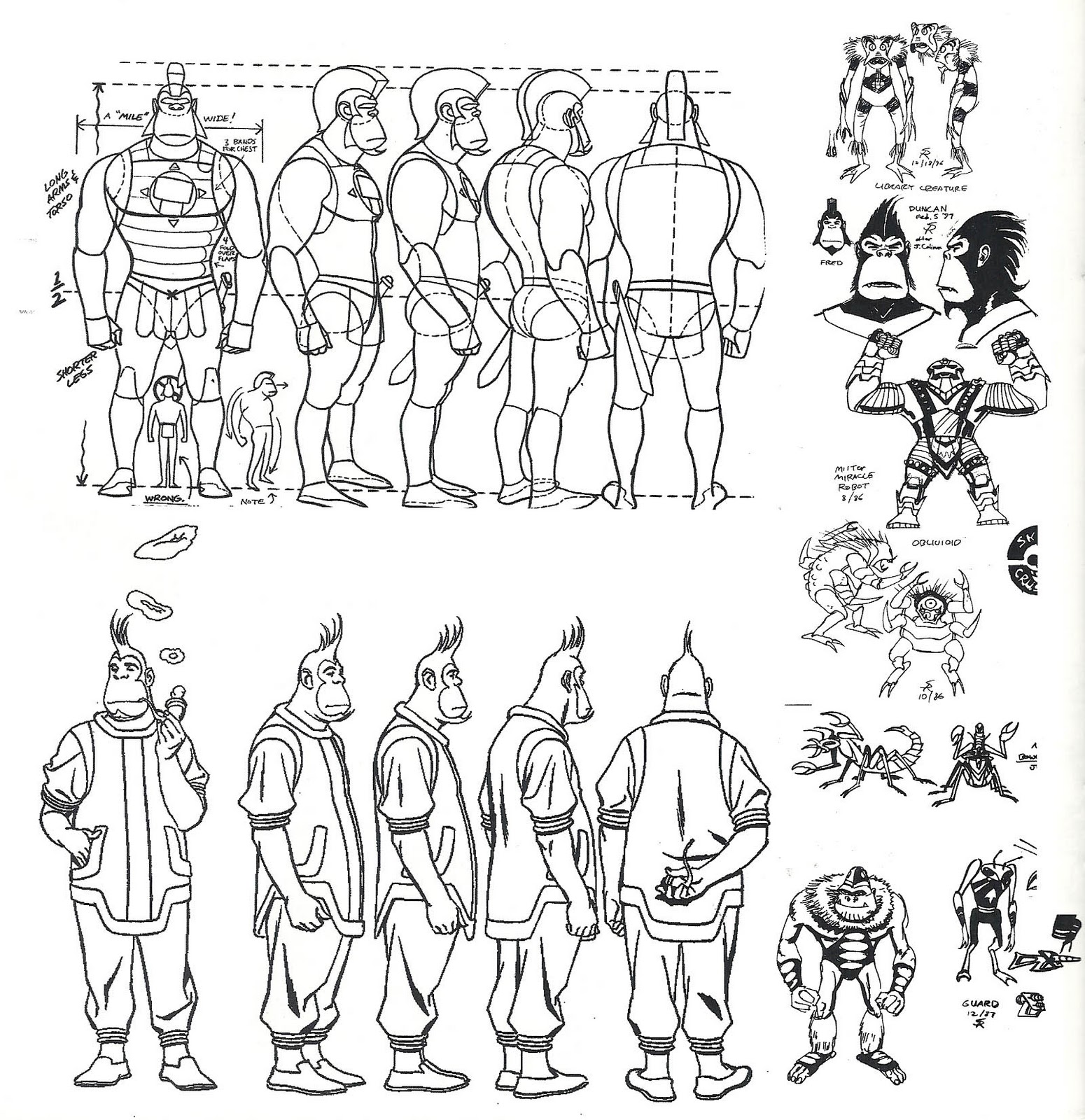 SANTI NAVARRO IN MEMORIAM: STEVE RUDE SKETCHBOOK (agosto/septiembre 2002)