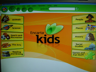 shera jaglal: Evaluation of the software "Encarta Kids 2009"