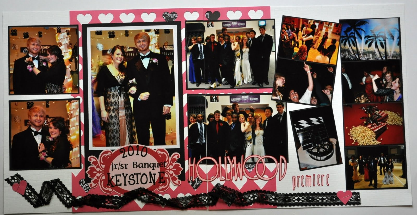 Random Memories: Double Double- Prom Scrapbook layouts