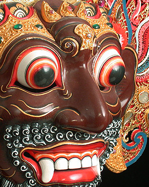 Traditional Art: Rahwana Mask