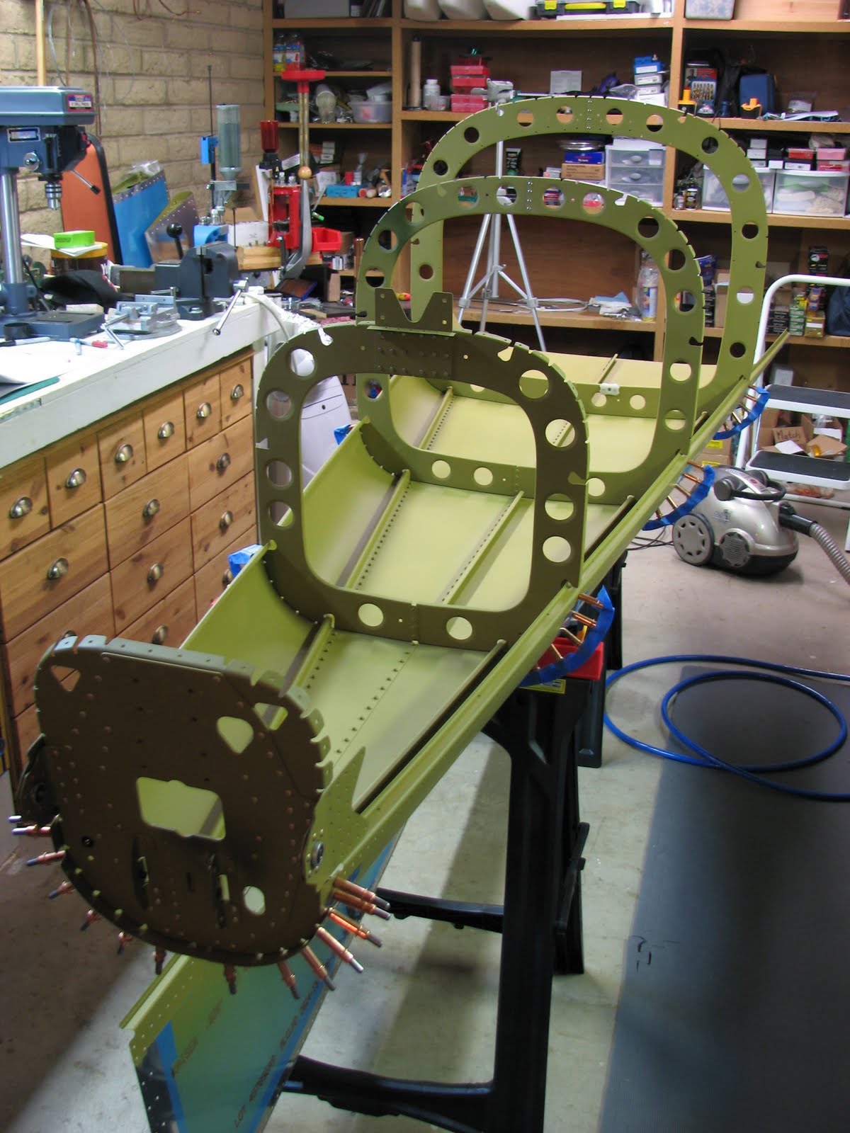 Torsten's RV-12: Tail Cone Flipped