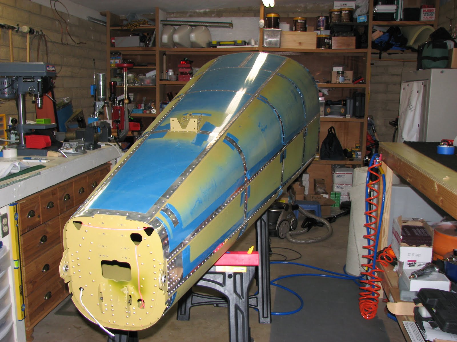 Torsten's RV-12: Tail Cone Finished