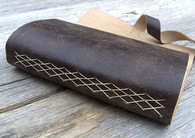 MyHandboundBooks: 2 more 3-section sewings