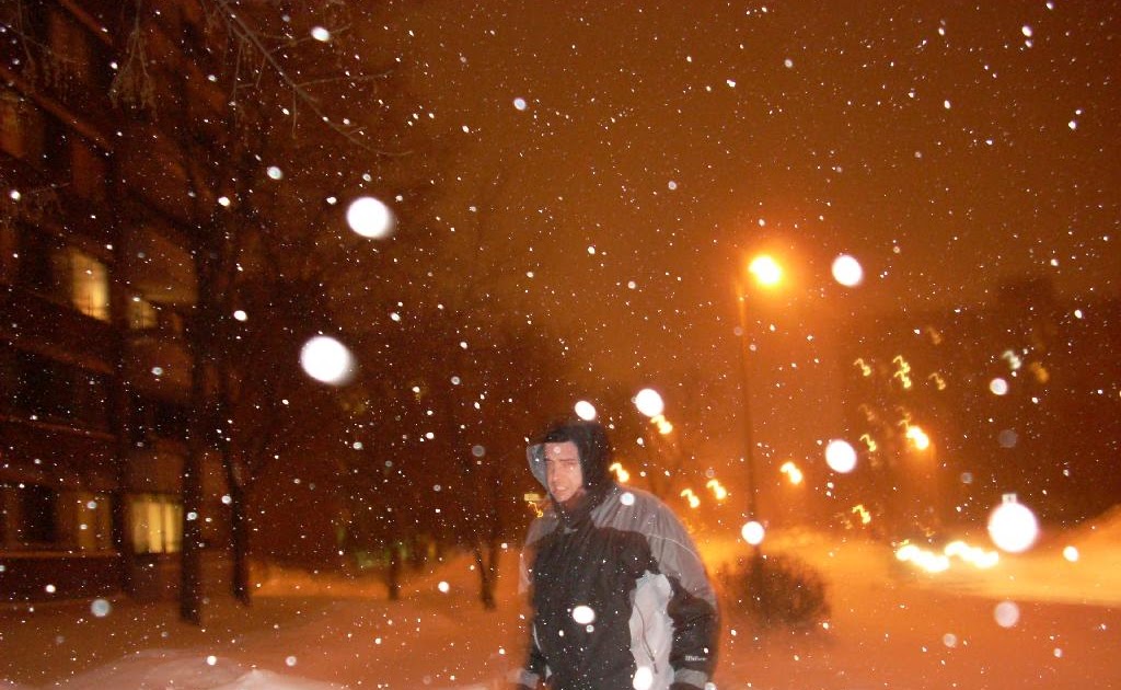 Aventura Montreal: Sigue nevando y todavía no empezó el invierno!
