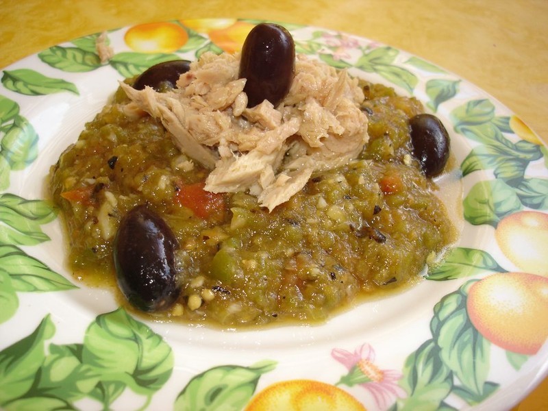 Dbaret Romdhane: Salade Tunisienne cuite ( Slata Mechouia )