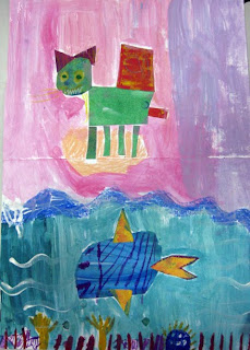 Christina's Art Teaching & Works: Eric Carle's Art Lessons