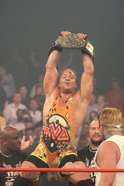 Pro Wrestling Blog: Rob Van Dam; TNA World Heavyweight Champion