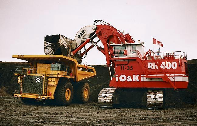 Bergmann Miner: Bucyrus RH400