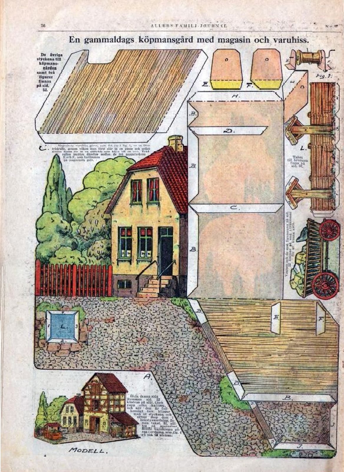 DIY Miniatures - Printable Rooms & Houses on Pinterest | Paper Models ...