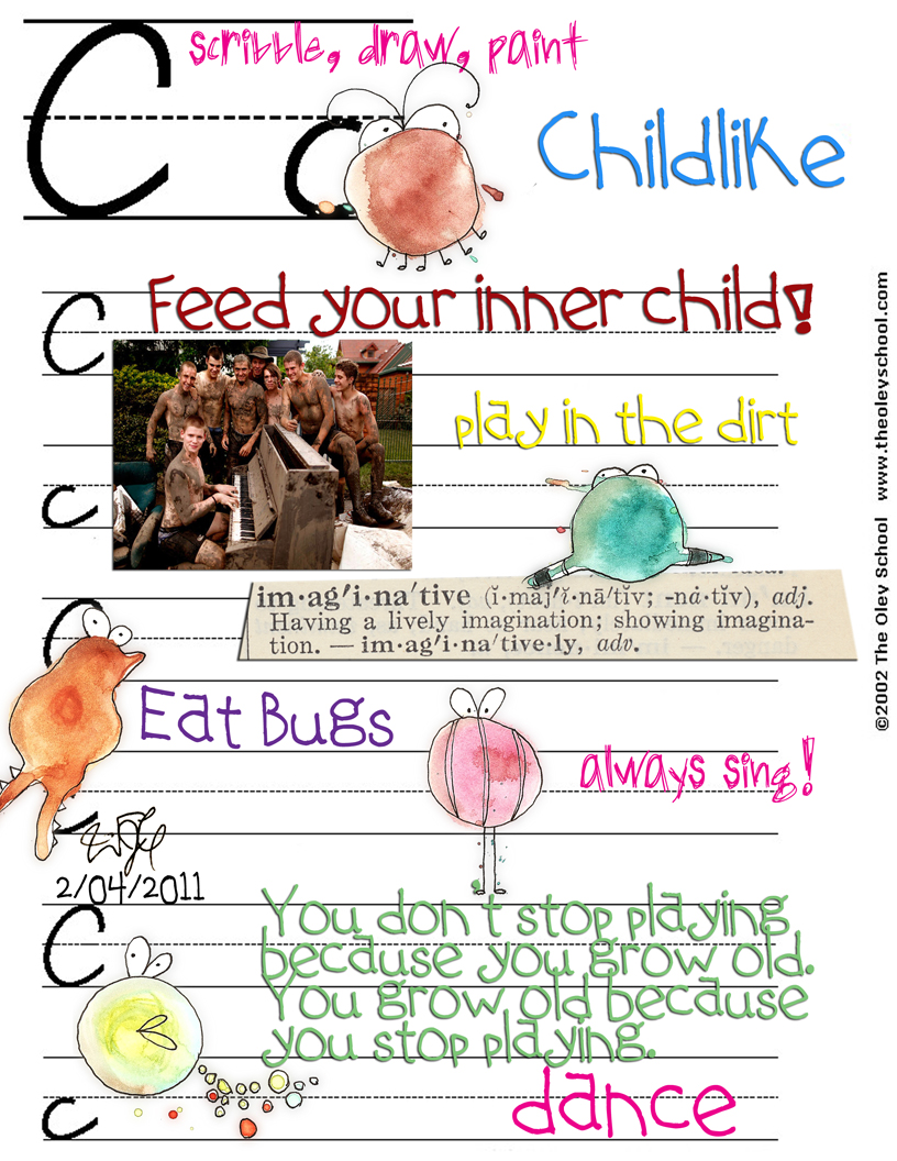 WJC's Digital World: Art Journal Caravan 11 - February Letter C