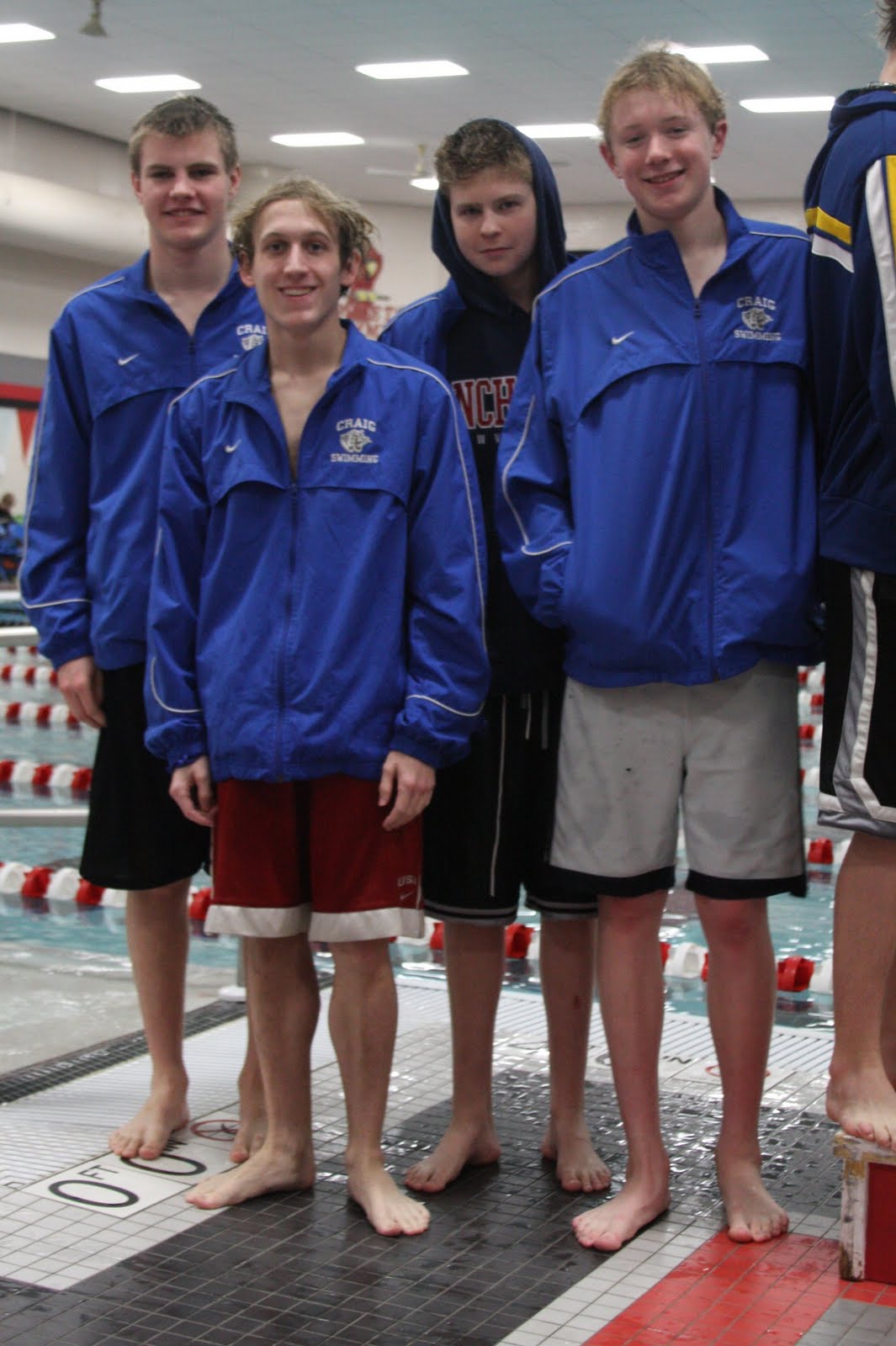 Craig Boys Swim Team: Craig @ Cardinal Relays