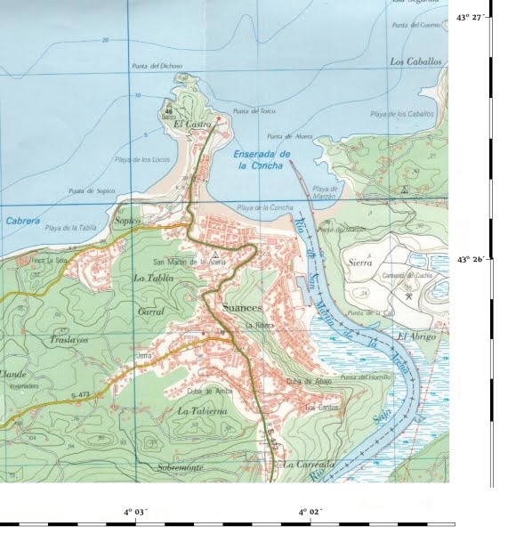 Manusoci- Geografía: Mapas
