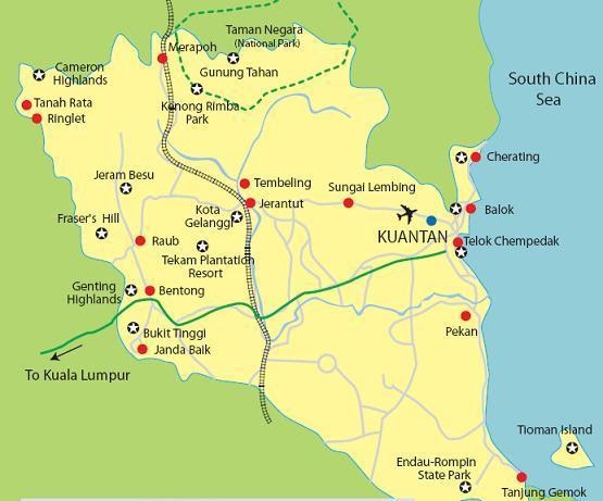 Wonders Of Kuantan: Places Of Attraction