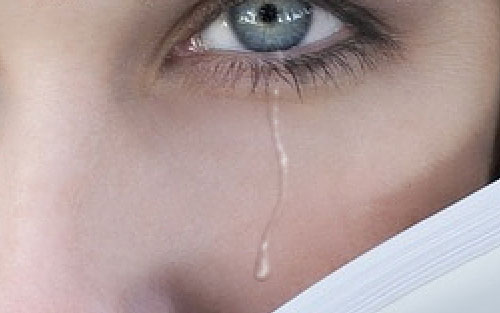 Adobe Edit Photo: Realistic View Tears on Face
