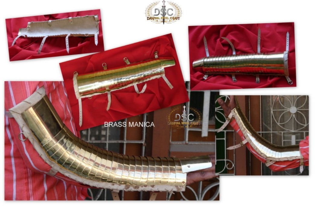 Daniyal Steel Crafts Armours: Carlisle/Newstead Manica - Steel